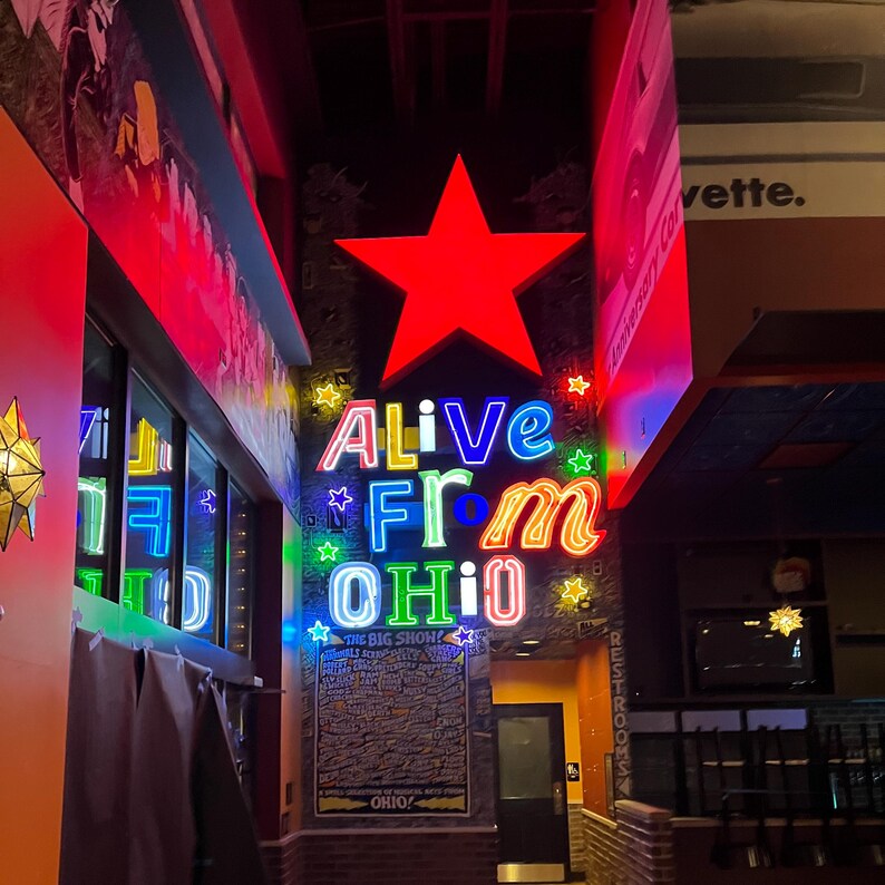 Custom Open Face Channel Letter Neon Sign, Exposed LED Tubes, Hidden ...