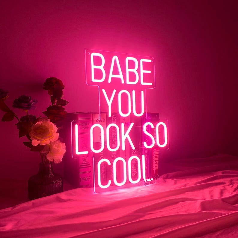 Personalized Neon Sign, Light up Name LED Sign for Wall Décor, Bedroom ...
