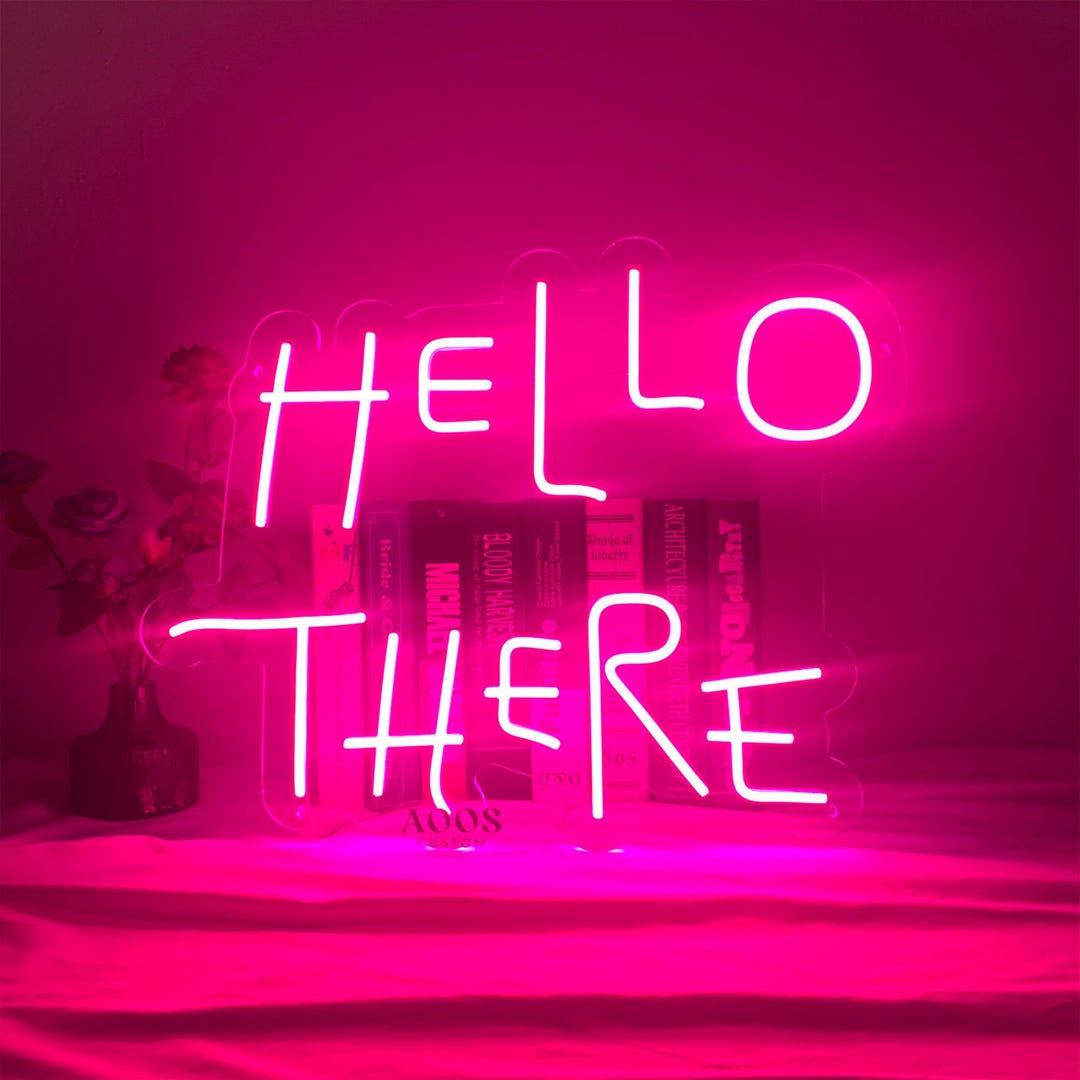 Custom Animated LED Neon Sign With Flickering, Flashing & Moving ...
