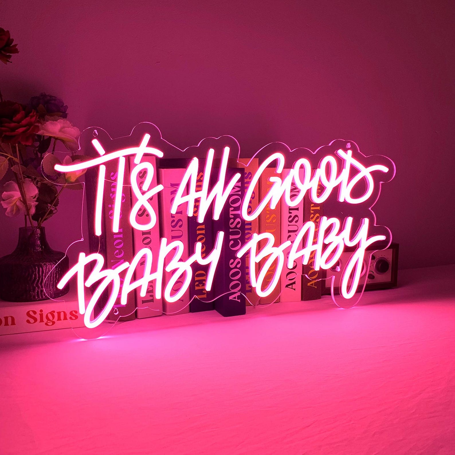 Personalized Neon Sign, Light up Name LED Sign for Wall Décor, Bedroom ...
