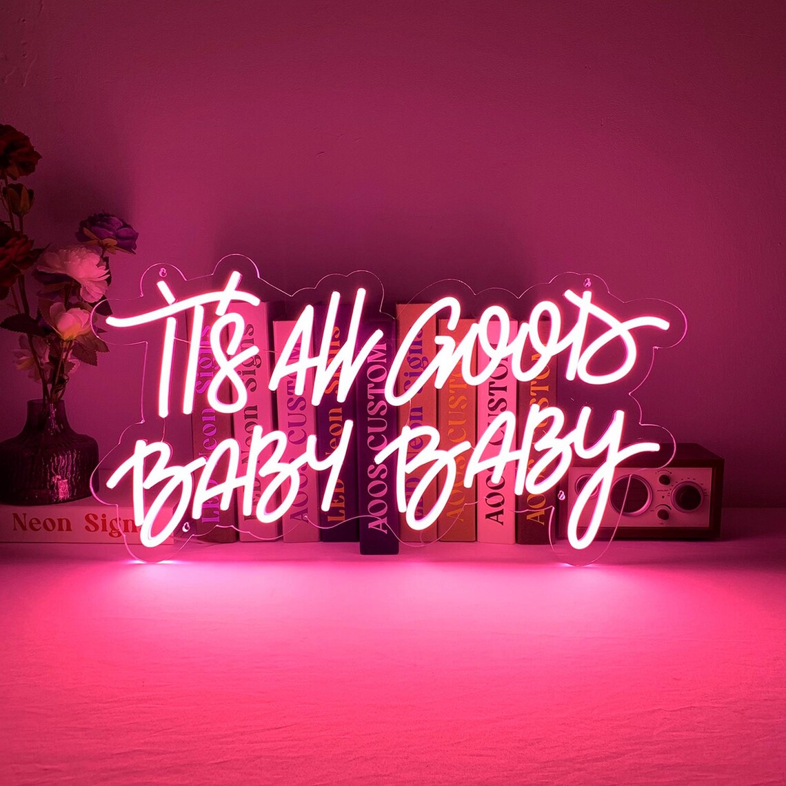 Personalized Neon Sign, Light up Name LED Sign for Wall Décor, Bedroom ...