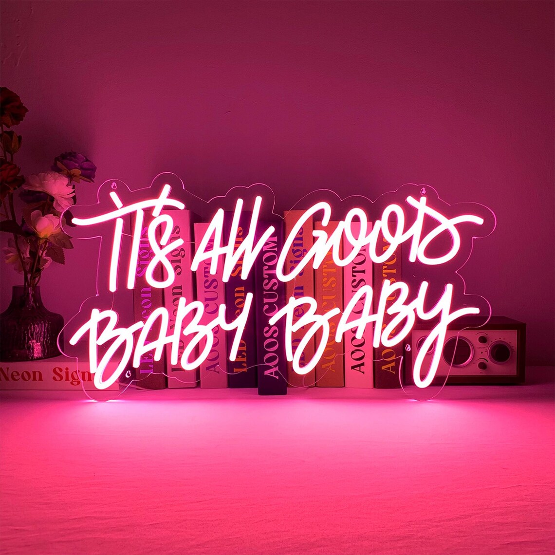 Personalized Neon Sign, Light up Name LED Sign for Wall Décor, Bedroom ...