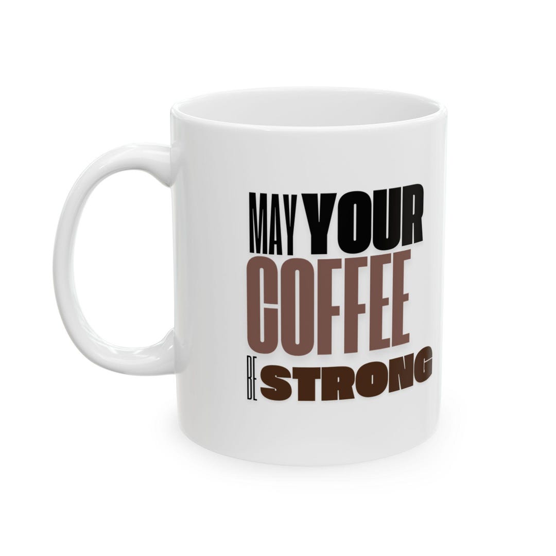 Funny Quotes Ceramic Mug, Bold Line Coffee Cup, Sarcastic Sayings Tea ...