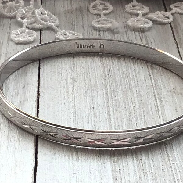 Trifari Bangle - Etsy