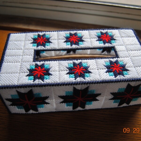 Plastic Canvas Tissue Pattern - Etsy