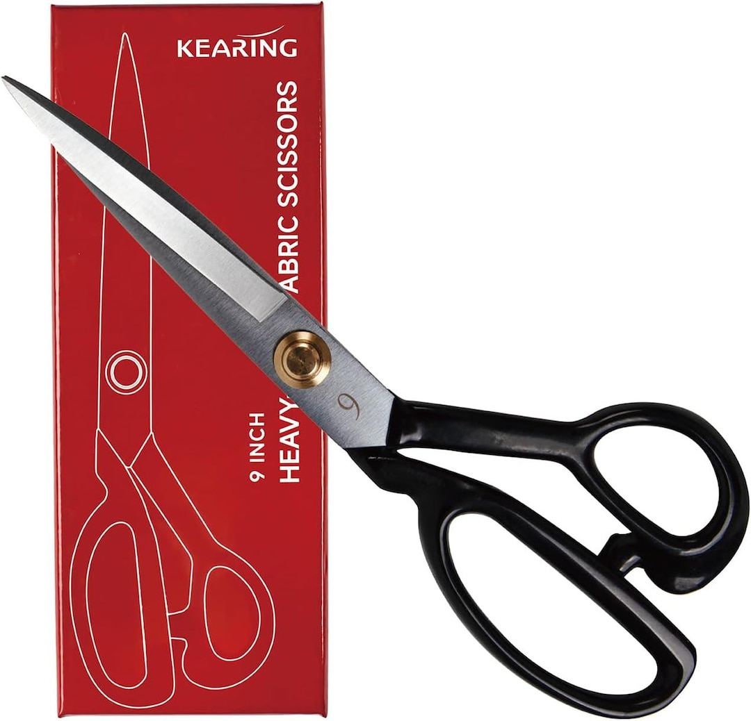 Kearing®heavy Duty Fabric Scissors: Professional Tailor Shears - Right ...