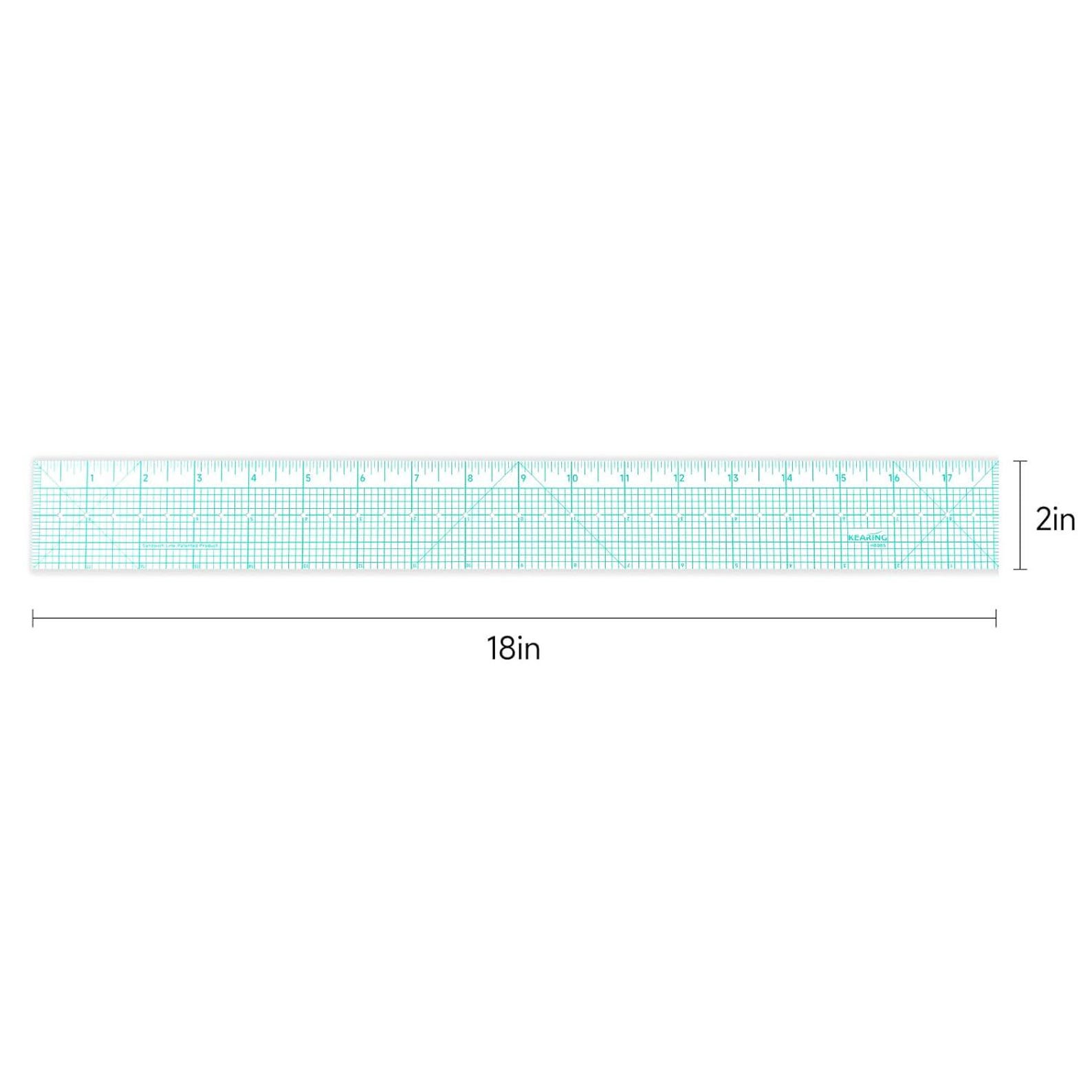 Clear Sewing Ruler: Quilting & Pattern Grading, 1.2mm Plastic - Etsy