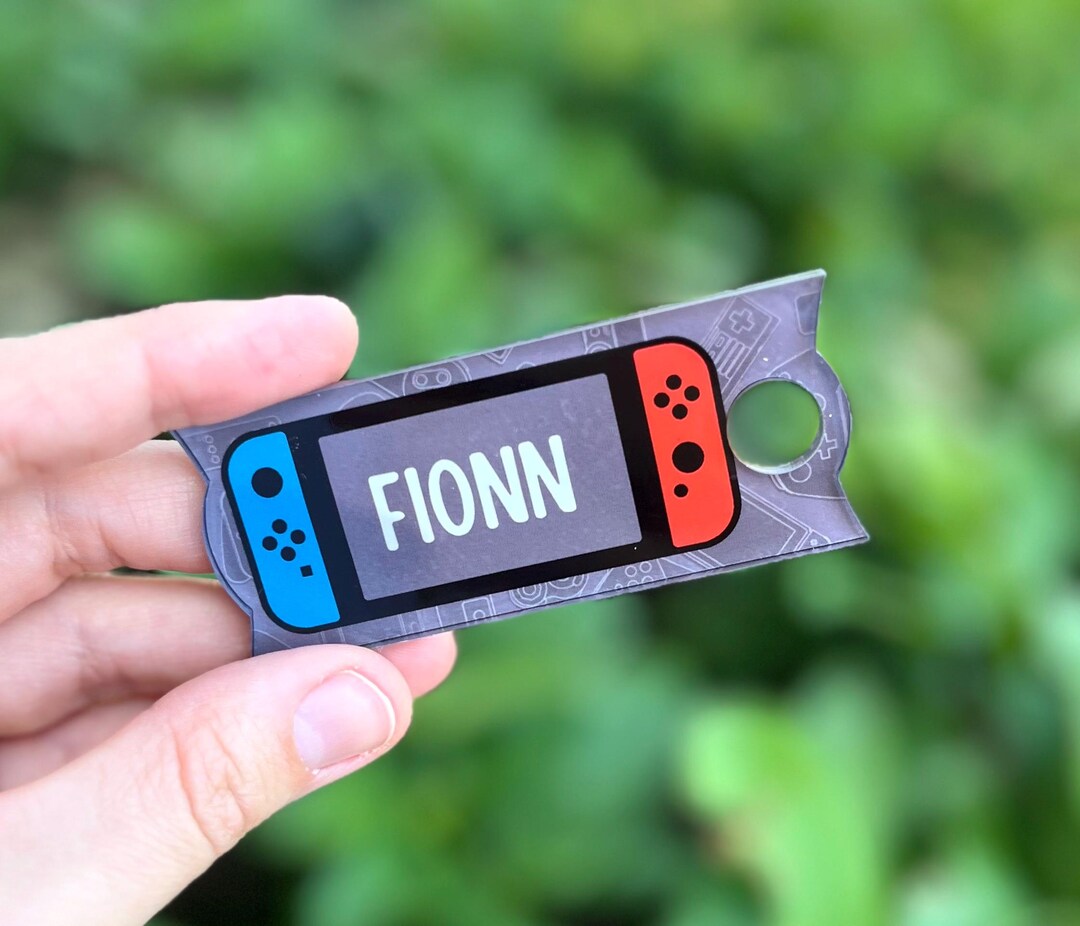 Gamer Stanley Name Plate, Personalized Video Game Tumbler Topper for ...