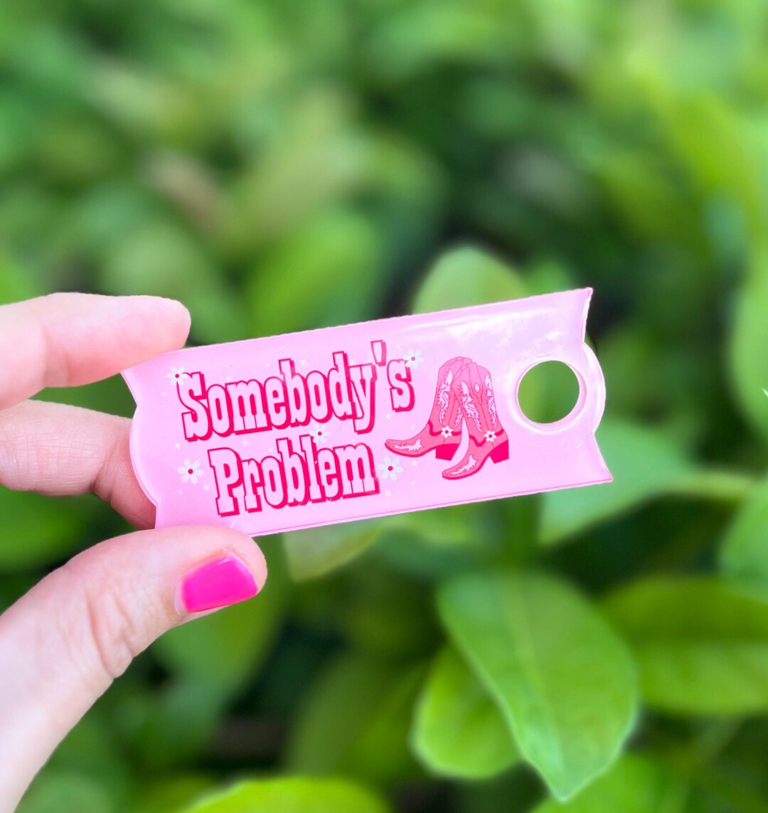 Wallen Stanley Tumbler Name Plate: Somebody's Problem Lid Topper 30oz ...