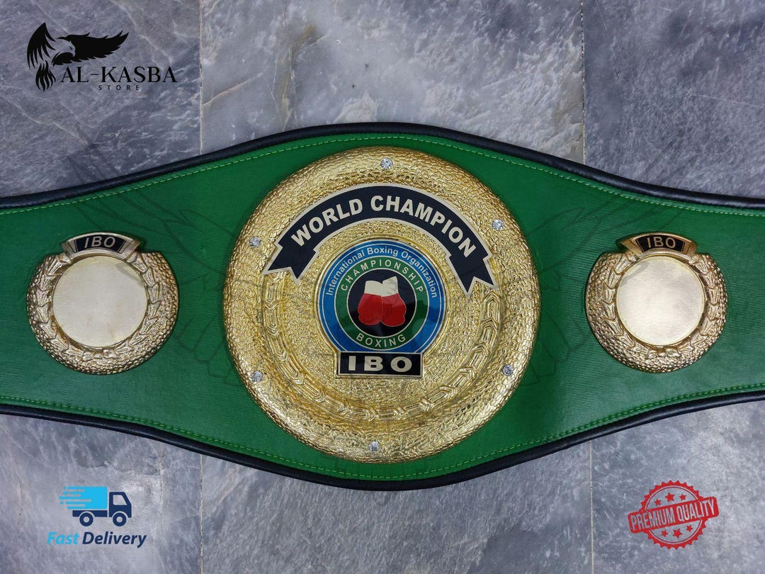 IBO Replica Boxing Championship Belt: 3D Die-cast, Adult Size - Etsy