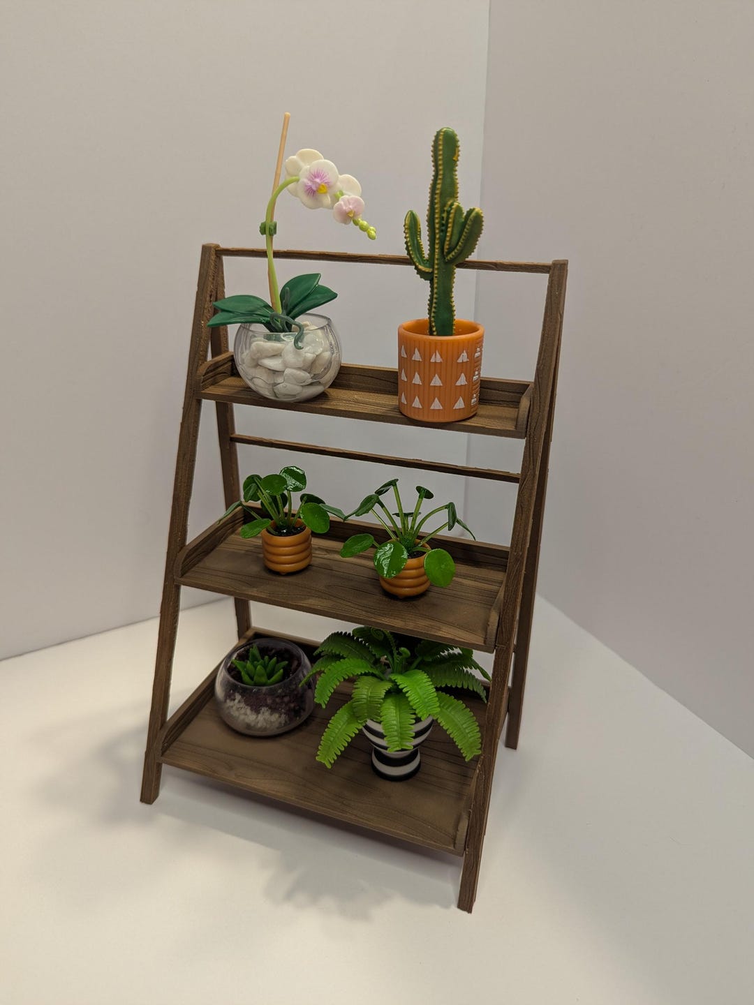 1:6 Scaled Mini Plant Shelf | Miniverse Display | Miniverse Nature ...