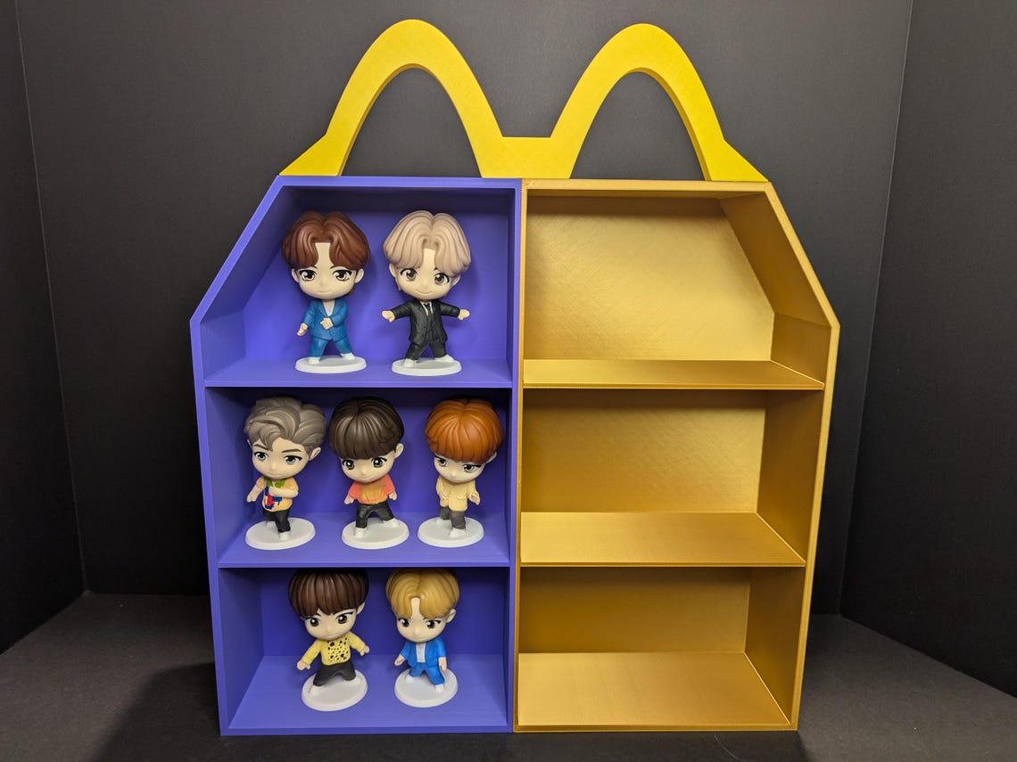 Supersized BTS Tinytan Display | Happy Meal Display | Wall Mountable ...