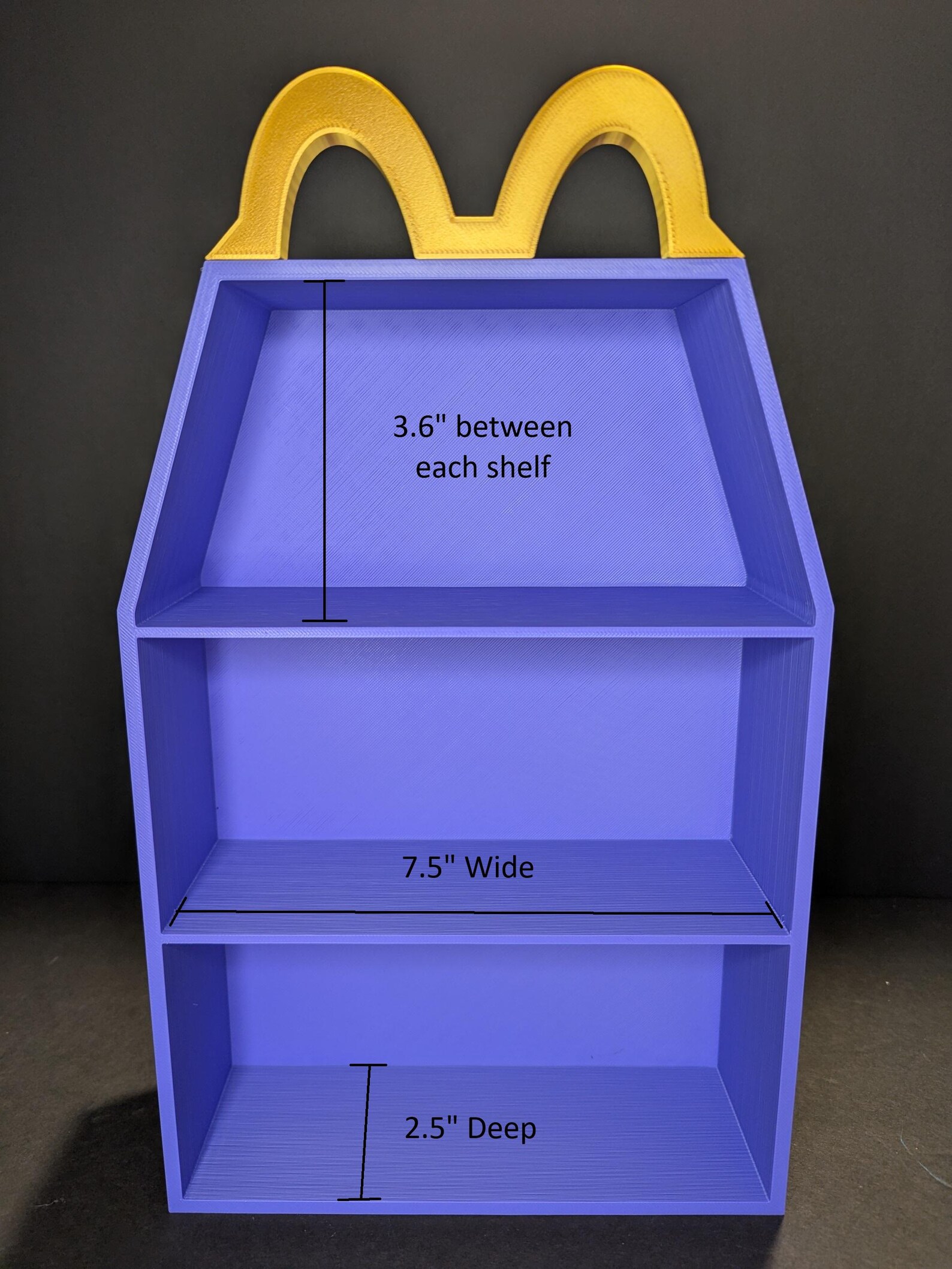 BTS Tinytan Display | Happy Meal Display | Wall Mountable Shelf | 3D ...