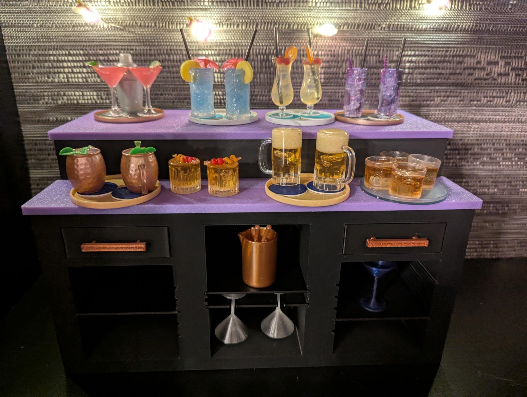 1:6 Scaled Mini Bar | Miniverse Display | Miniverse Bar | Miniverse ...
