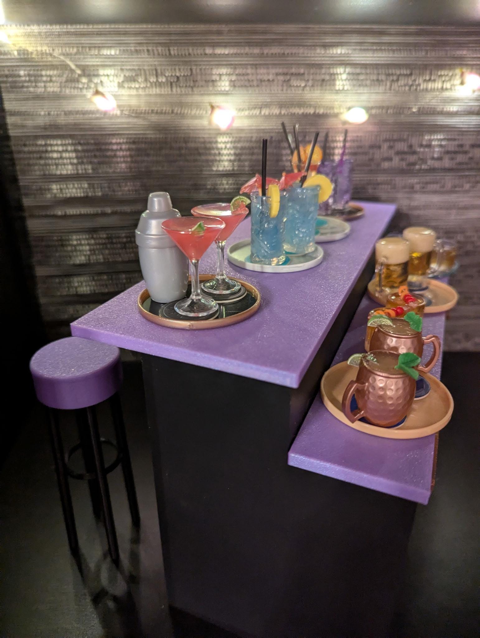 1:6 Scaled Mini Bar | Miniverse Display | Miniverse Bar | Miniverse ...