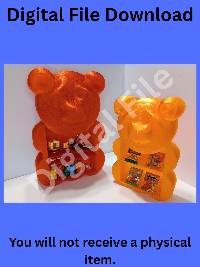 DIGITAL FILE | Gummy Bear Shelves | Miniverse | Make It Mini | Haribo ...