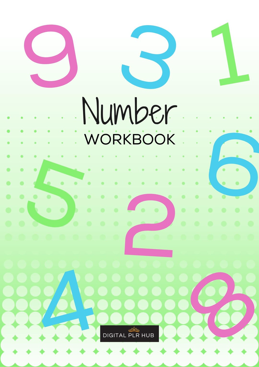 Number Tracing Workbook - Etsy