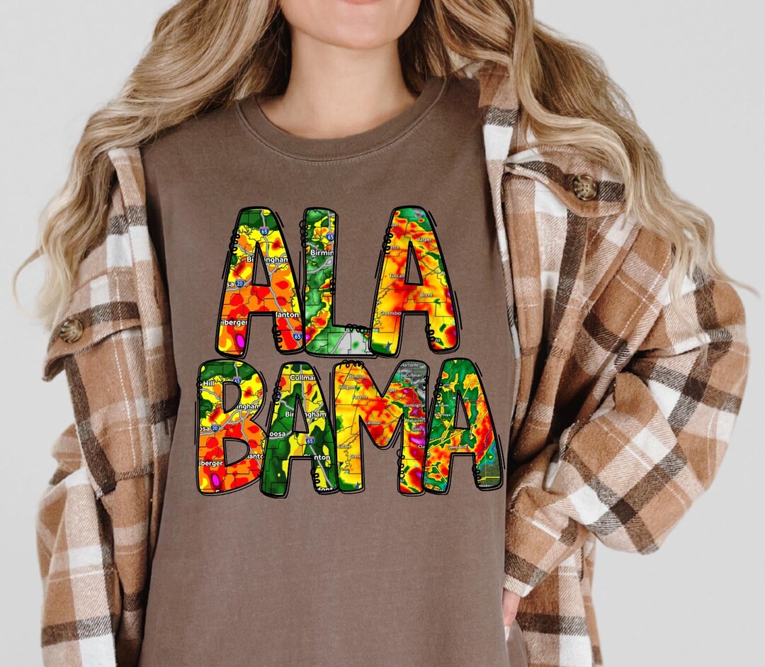 Alabama Weather Radar PNG | Storm Tracker State Design | Alabama State ...