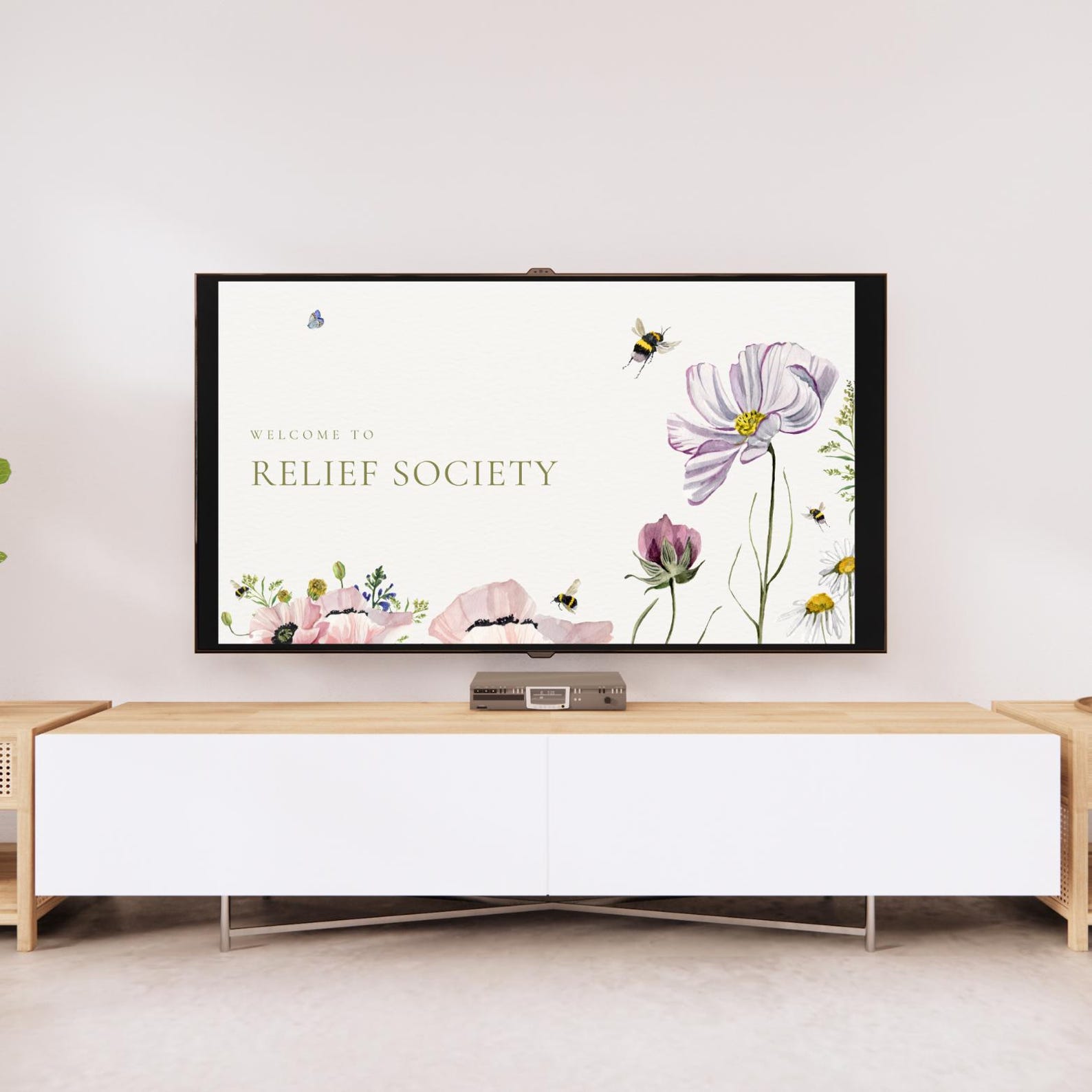 LDS Relief Society and Young Women Lesson Template | LDS Powerpoint ...