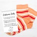 General Conference Socks Handout: Fun LDS Printable (canva Editable ...