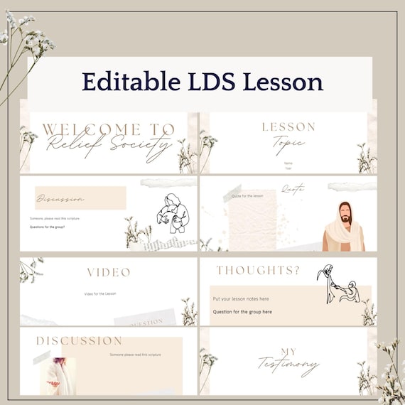 Lds Powerpoint Template Free