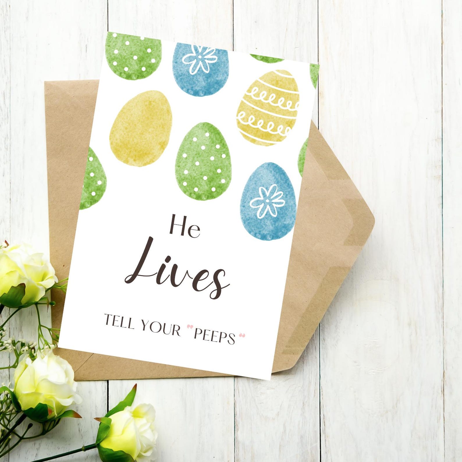 Easter Handout for Seminary Students | He Lives Tell Your Peeps ...