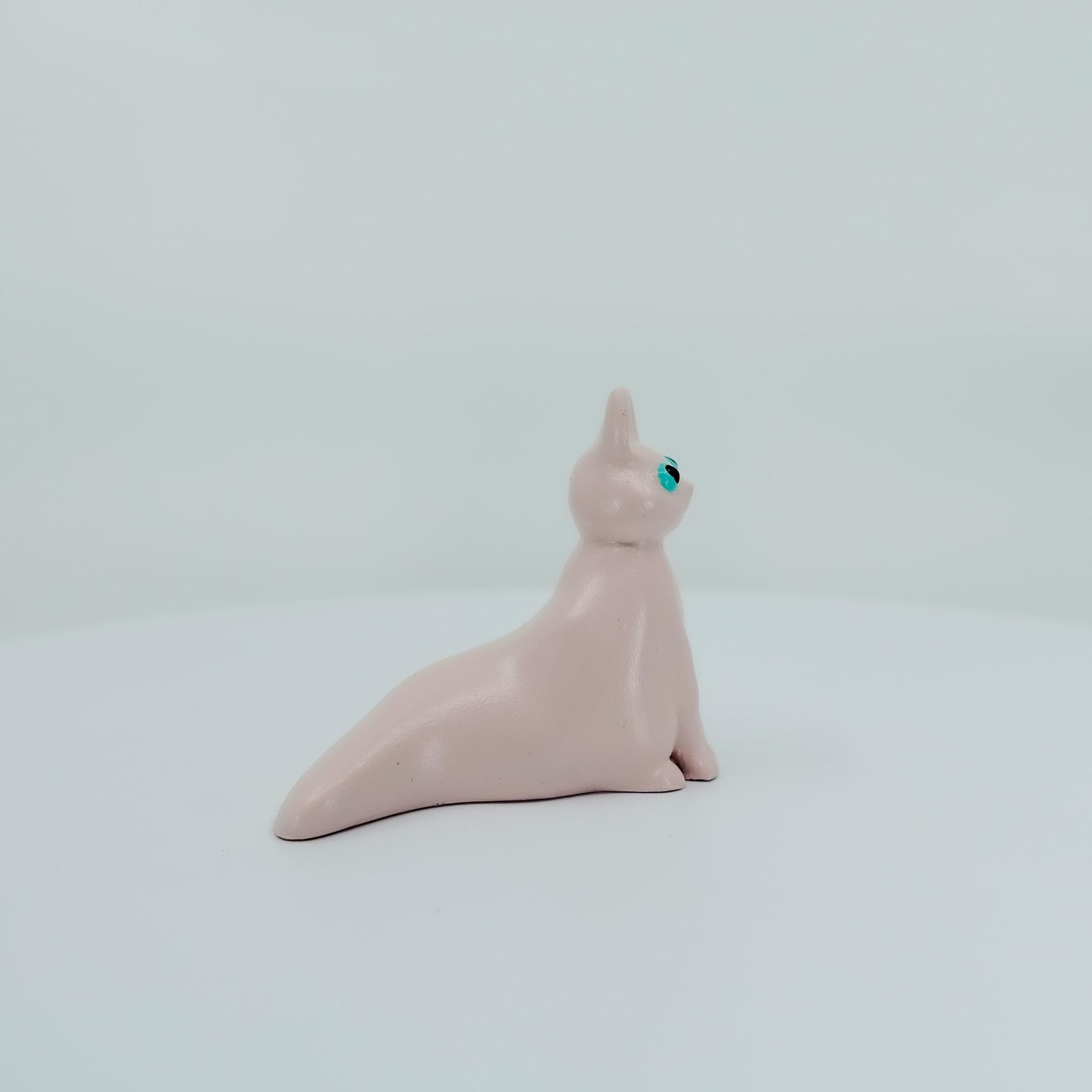 Pink Slug Sphynx Cat Figurine - Custom Hand-painted - Etsy
