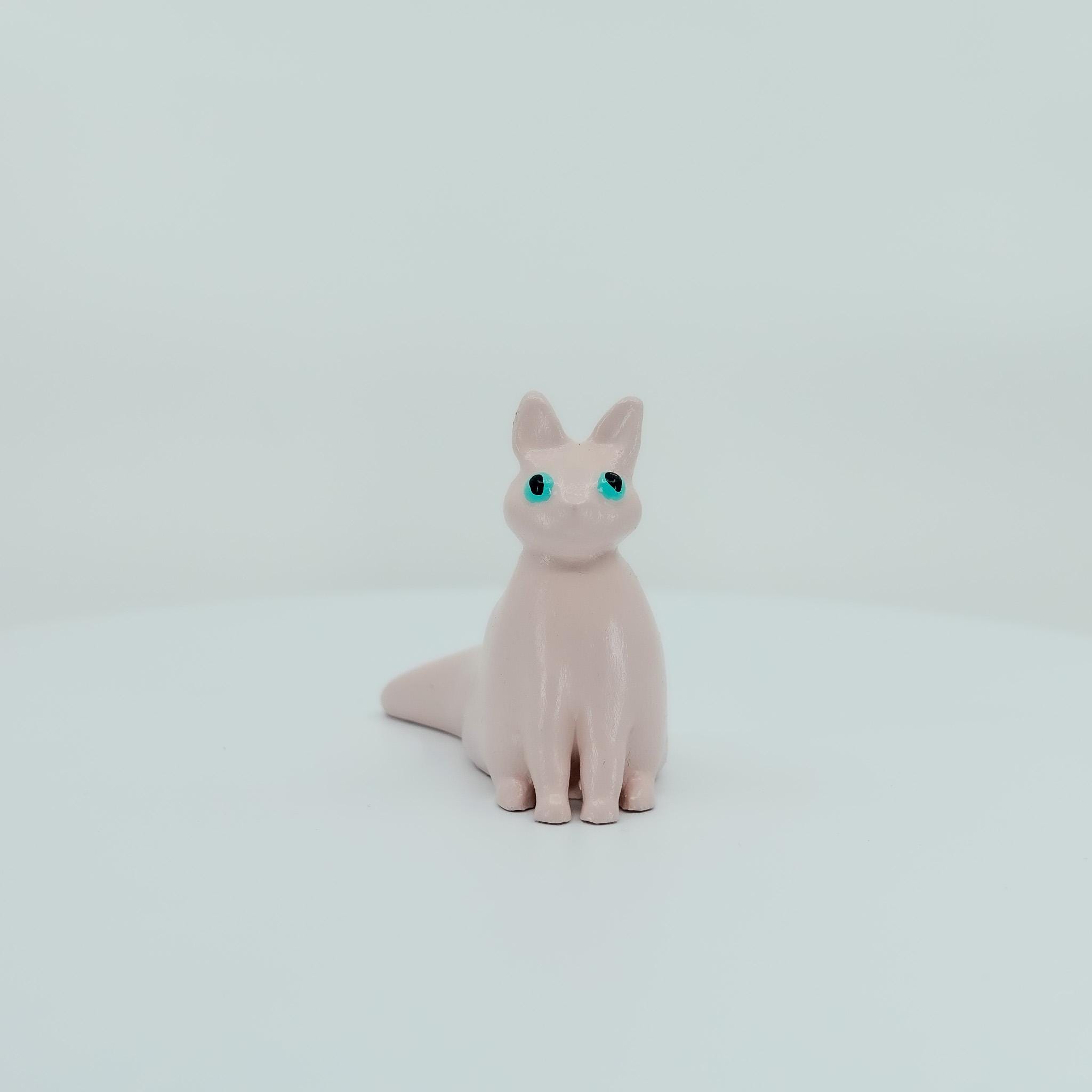 Pink Slug Sphynx Cat Figurine - Custom Hand-painted - Etsy