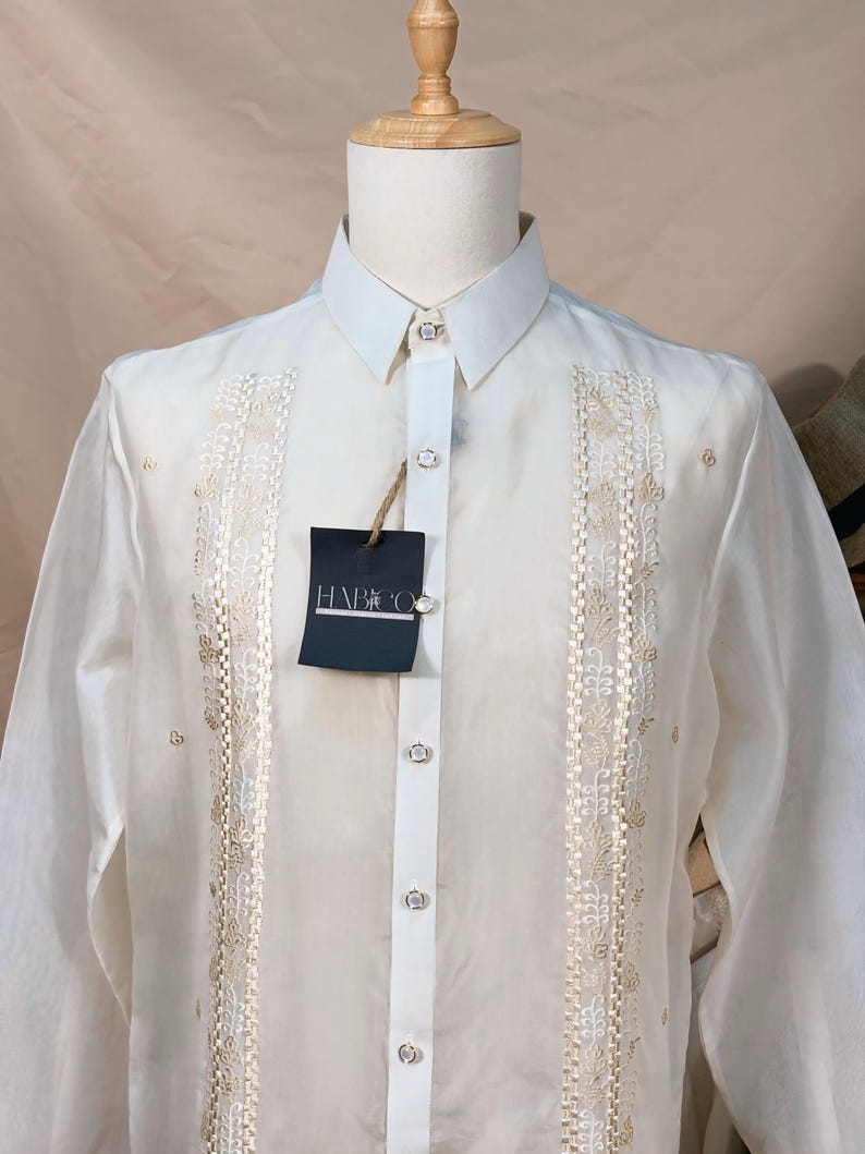 Elegant Jusi Barong Tagalog - Etsy