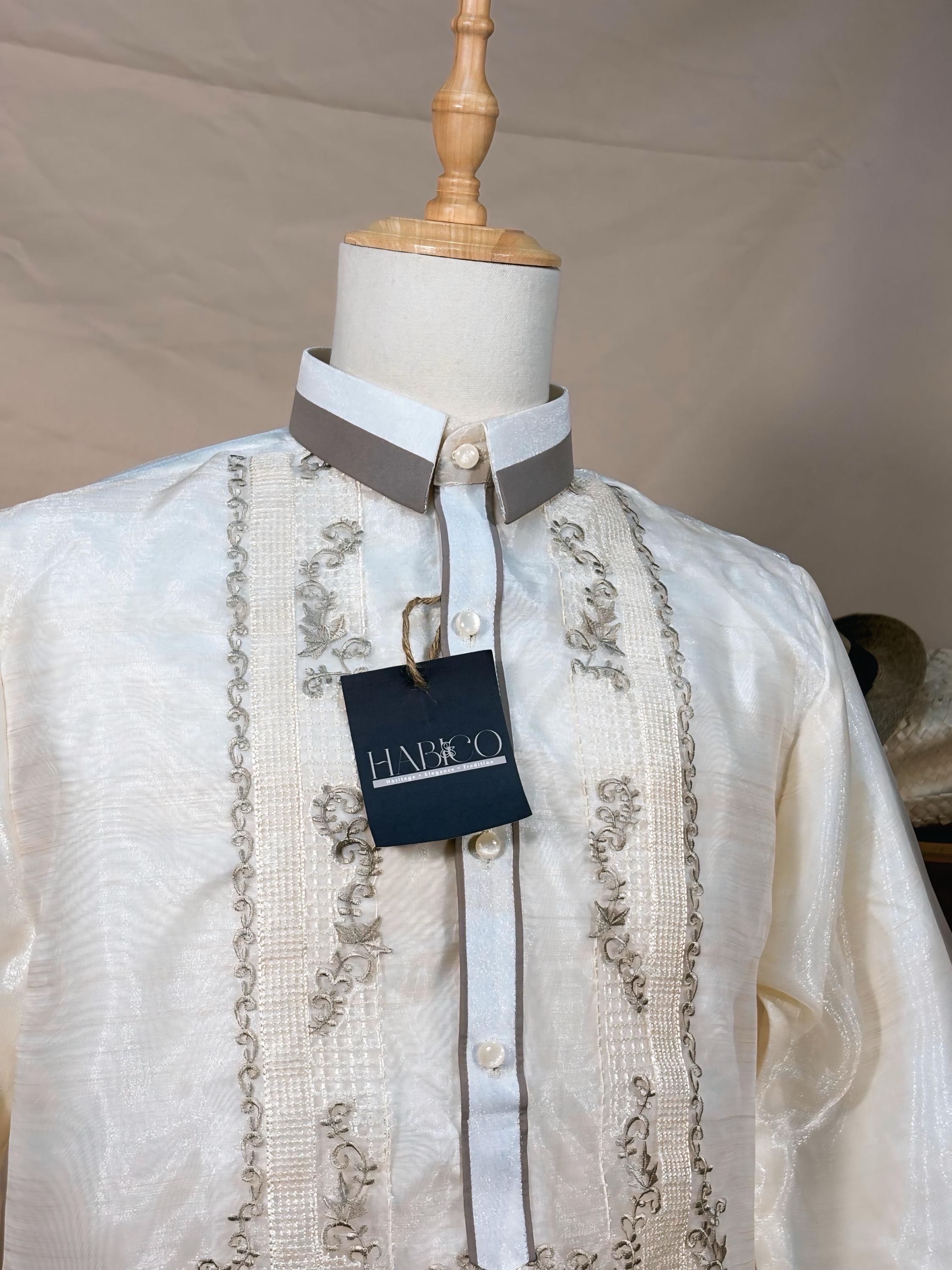 Classic Organza Barong Tagalog - Etsy