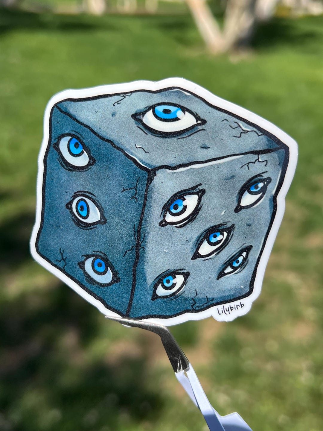 Prison Cube Vinyl Die Cut Sticker - Etsy