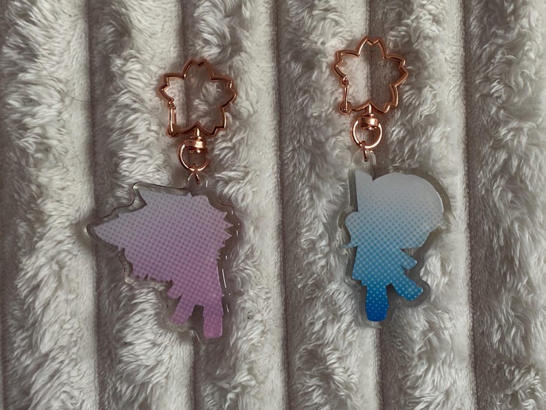 BTD Boyfriend to Death Ren Hana and Lawrence Oleander Crystal Acrylic ...