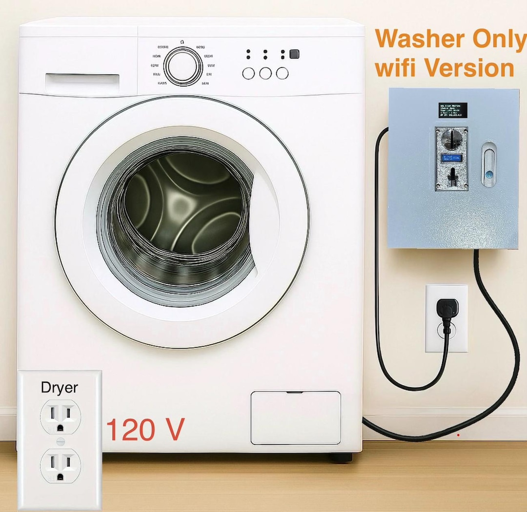 Commercial Coin Operated Laundry Machine Kit - Wifi, Washer - Etsy