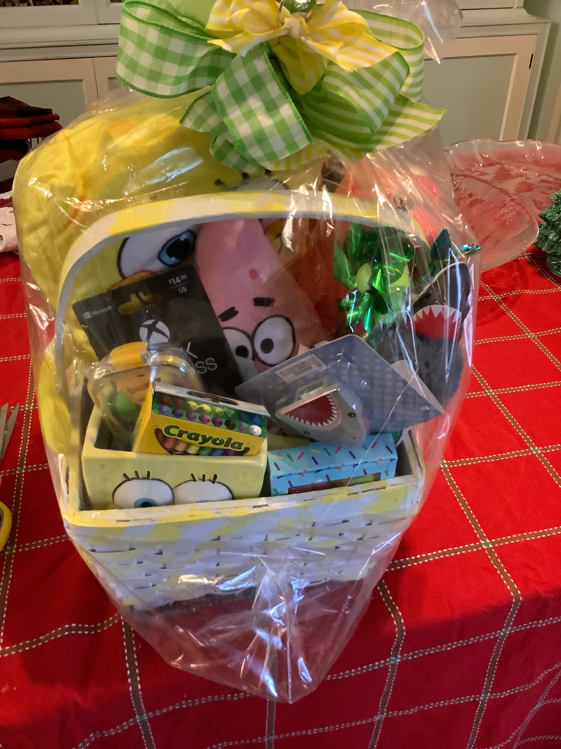 Sponge Bob and Patrick Star Gift Basket - Etsy