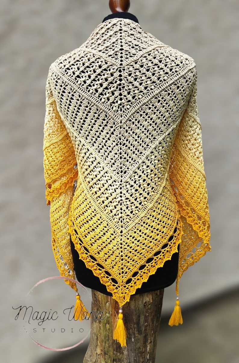 Sunny Cuddly Crochet Shawl Handcrafted Warmth for Every Season - Etsy