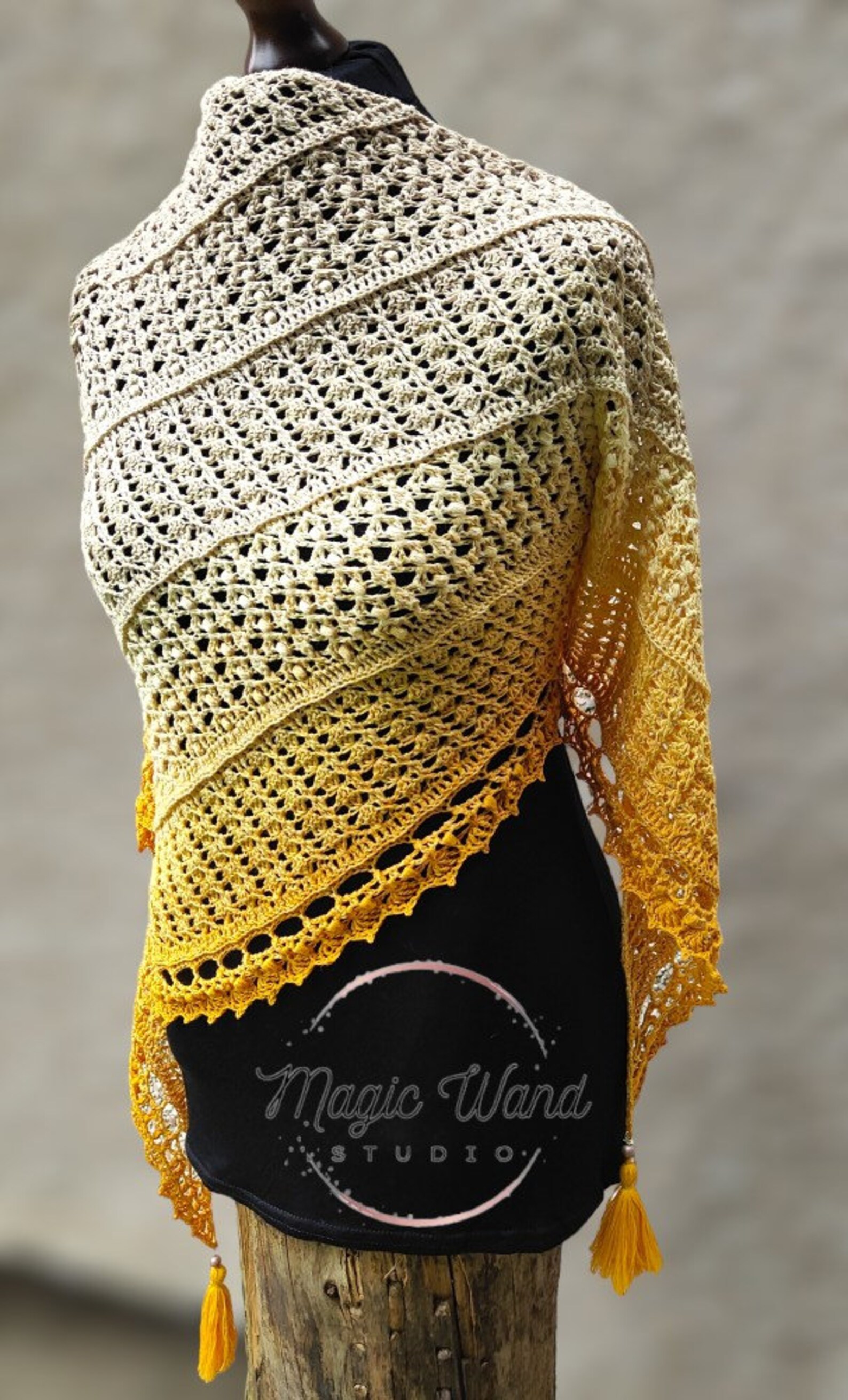 Sunny Cuddly Crochet Shawl Handcrafted Warmth for Every Season - Etsy
