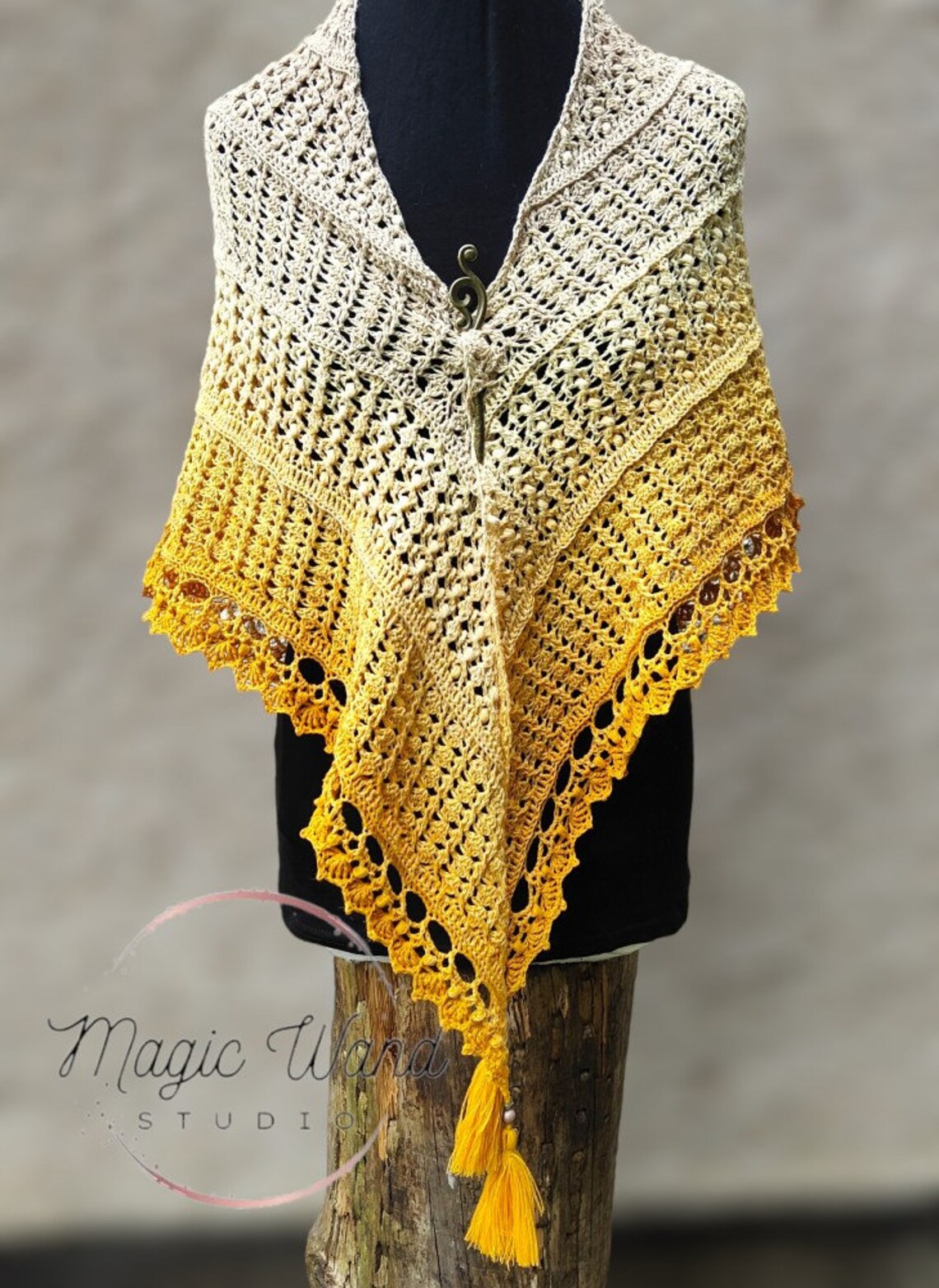 Sunny Cuddly Crochet Shawl Handcrafted Warmth for Every Season - Etsy