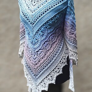 Alaska Handmade Crochet Shawl Handcrafted Elegance Inspired by Nature ...