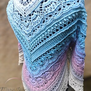 Alaska Handmade Crochet Shawl Handcrafted Elegance Inspired by Nature ...