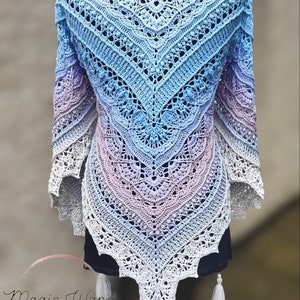 Alaska Handmade Crochet Shawl Handcrafted Elegance Inspired by Nature ...