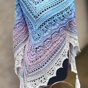 Alaska Handmade Crochet Shawl Handcrafted Elegance Inspired by Nature ...