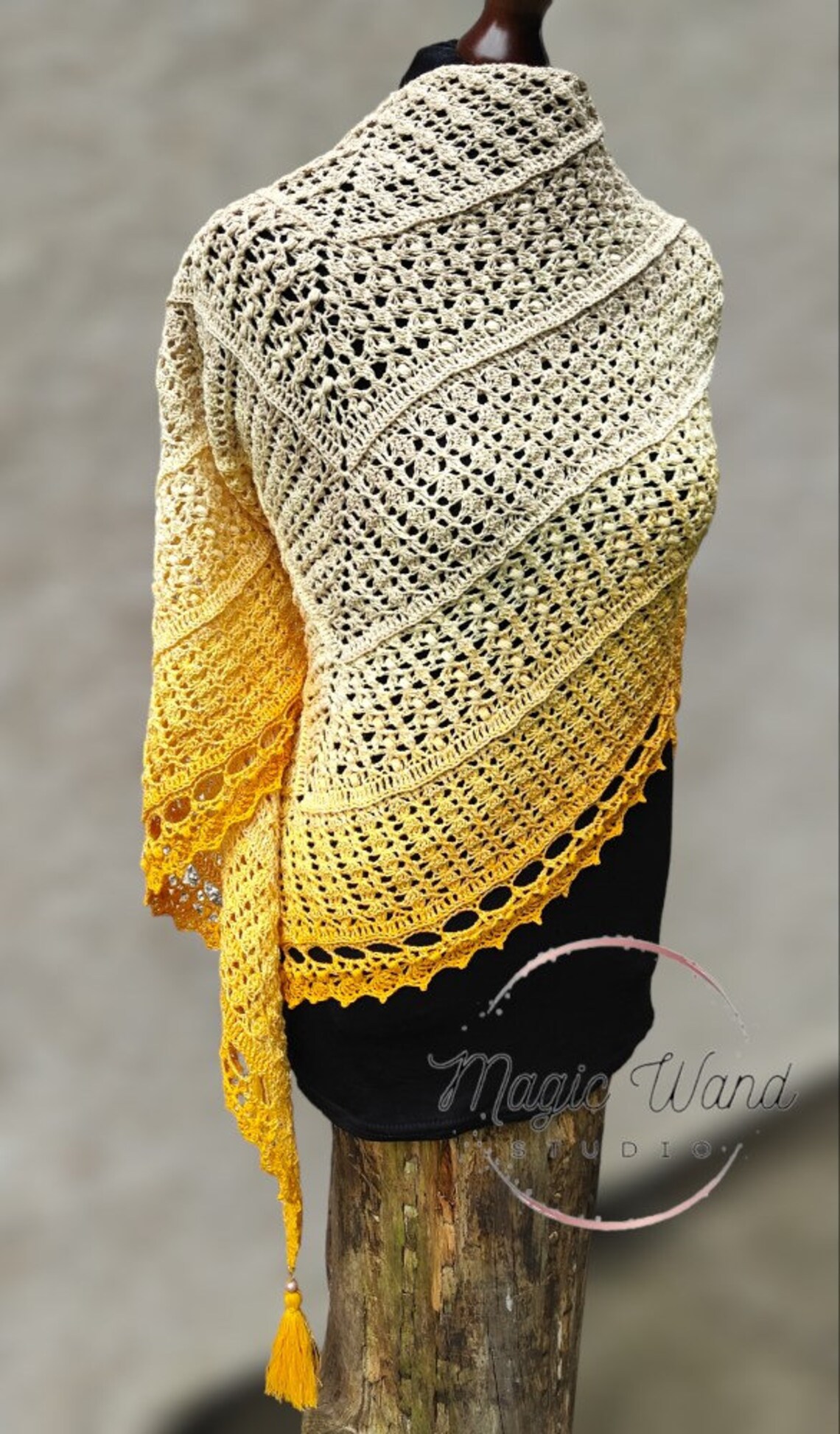 Sunny Cuddly Crochet Shawl Handcrafted Warmth for Every Season - Etsy