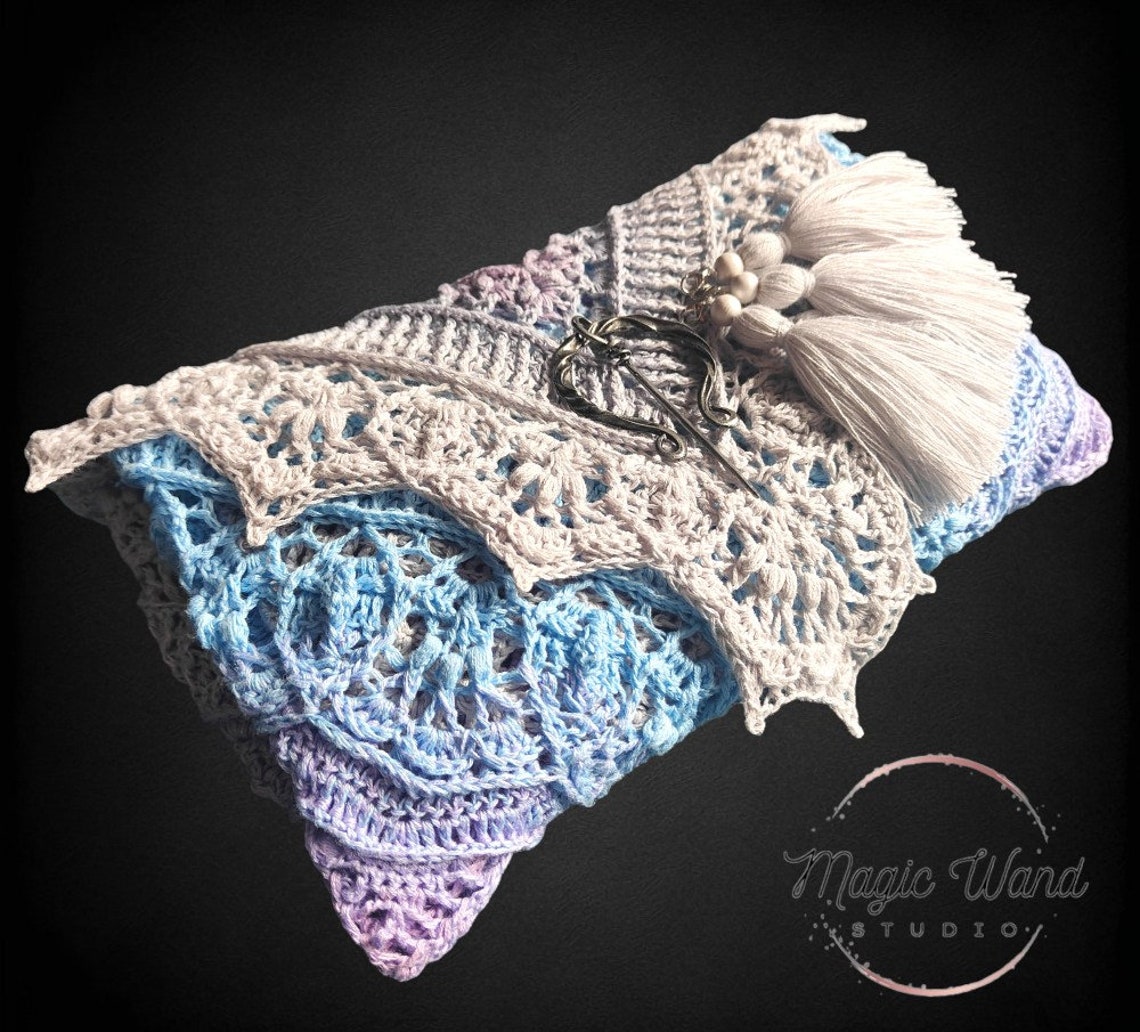 Alaska Handmade Crochet Shawl Handcrafted Elegance Inspired by Nature ...