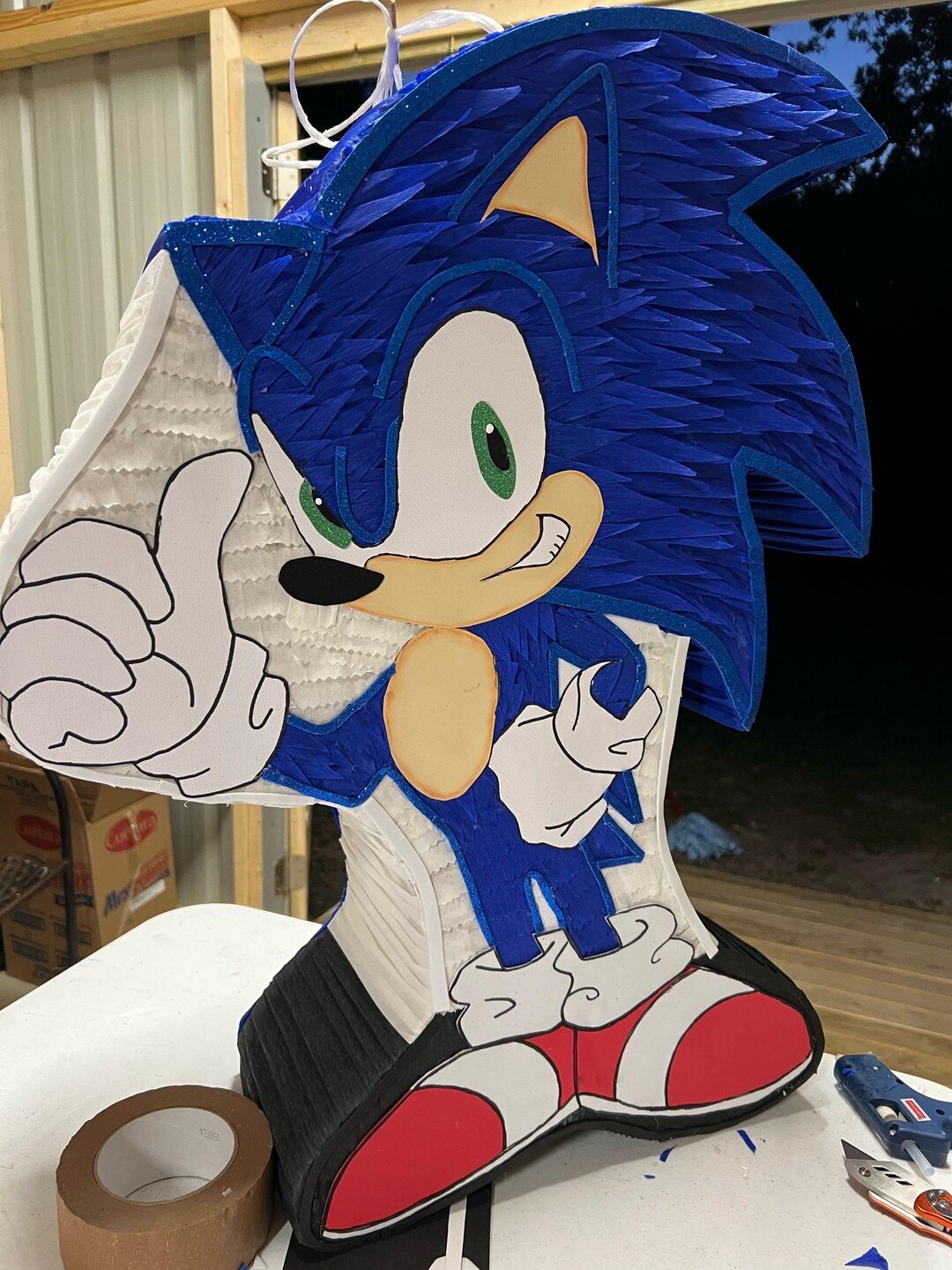 Sonic Piñata - Etsy