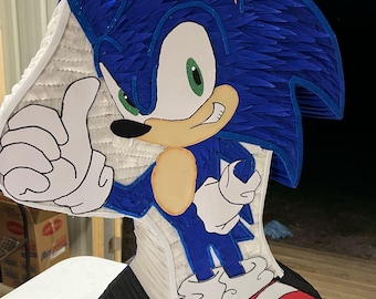 Handmade Sonic Piñata - Etsy