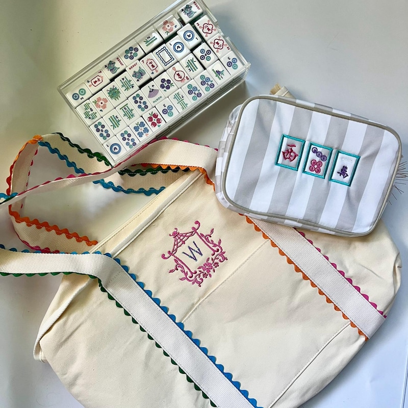 Mahjong Tote Bag - Etsy