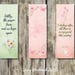 Printable Spring Bookmark Set – Floral, Quote & Poem | PDF Download - Etsy