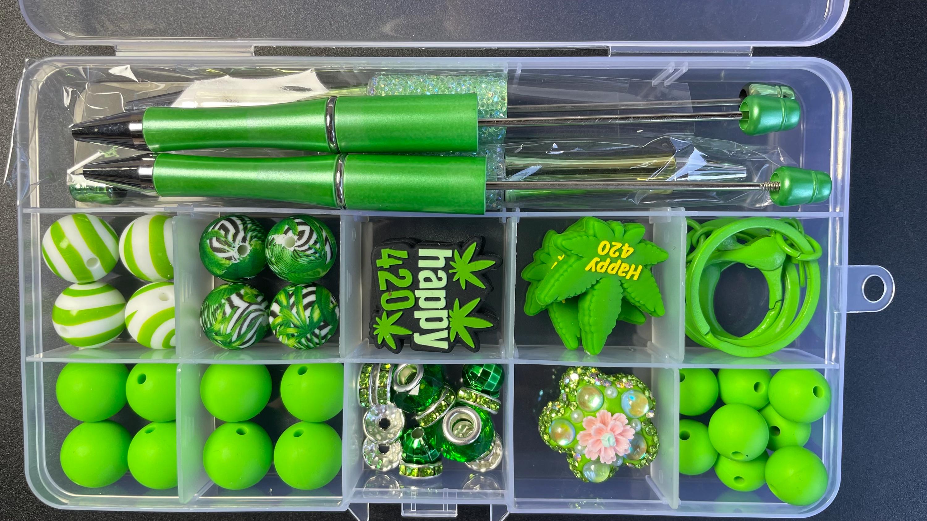 Leaf Silicone Beadable Pen Kit: DIY Crafting Set - Etsy
