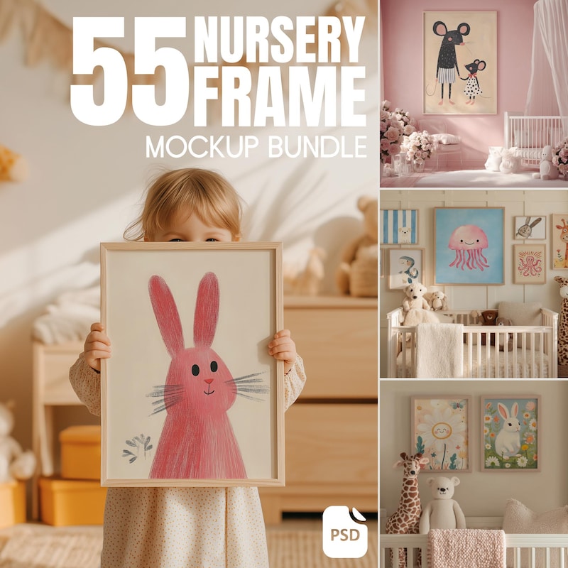 Boho Frames for Baby Room - Etsy