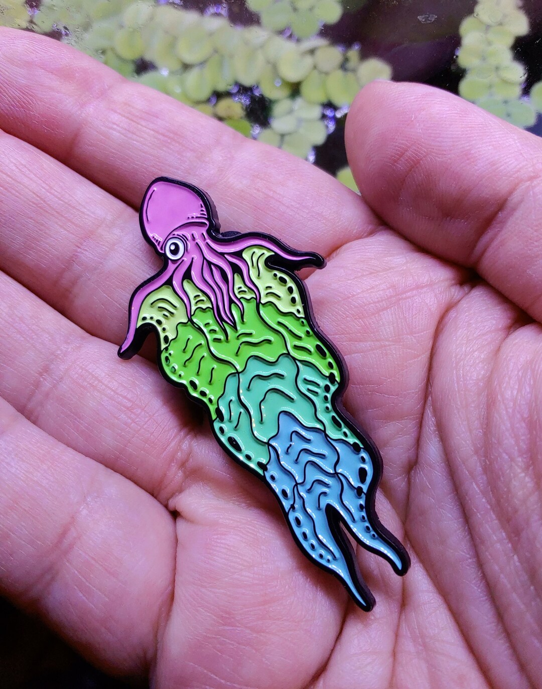 BLANKET OCTOPUS Enamel Pin - Etsy